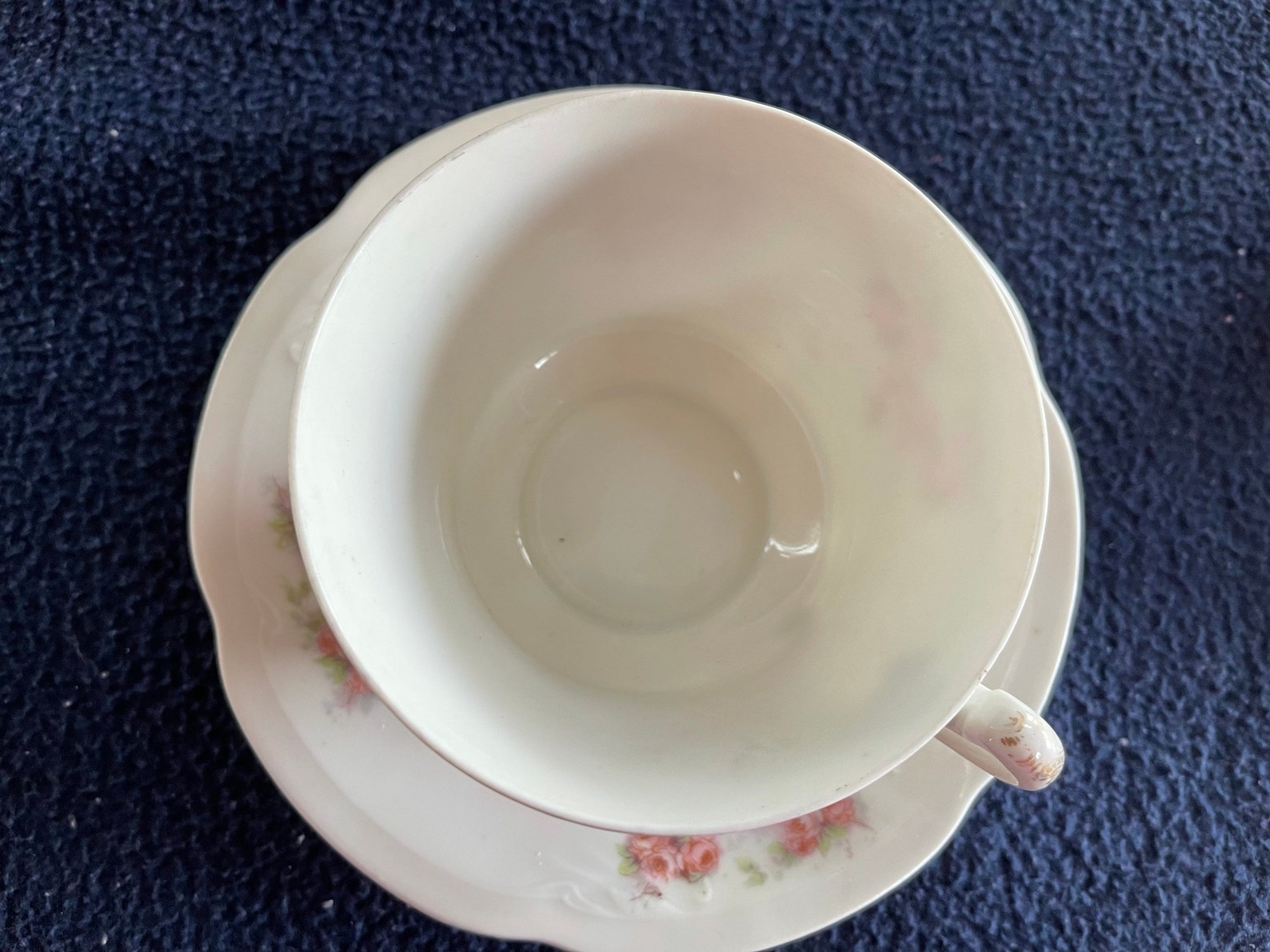 Vintage Elbogen China Cup and Saucer Austria - Etsy