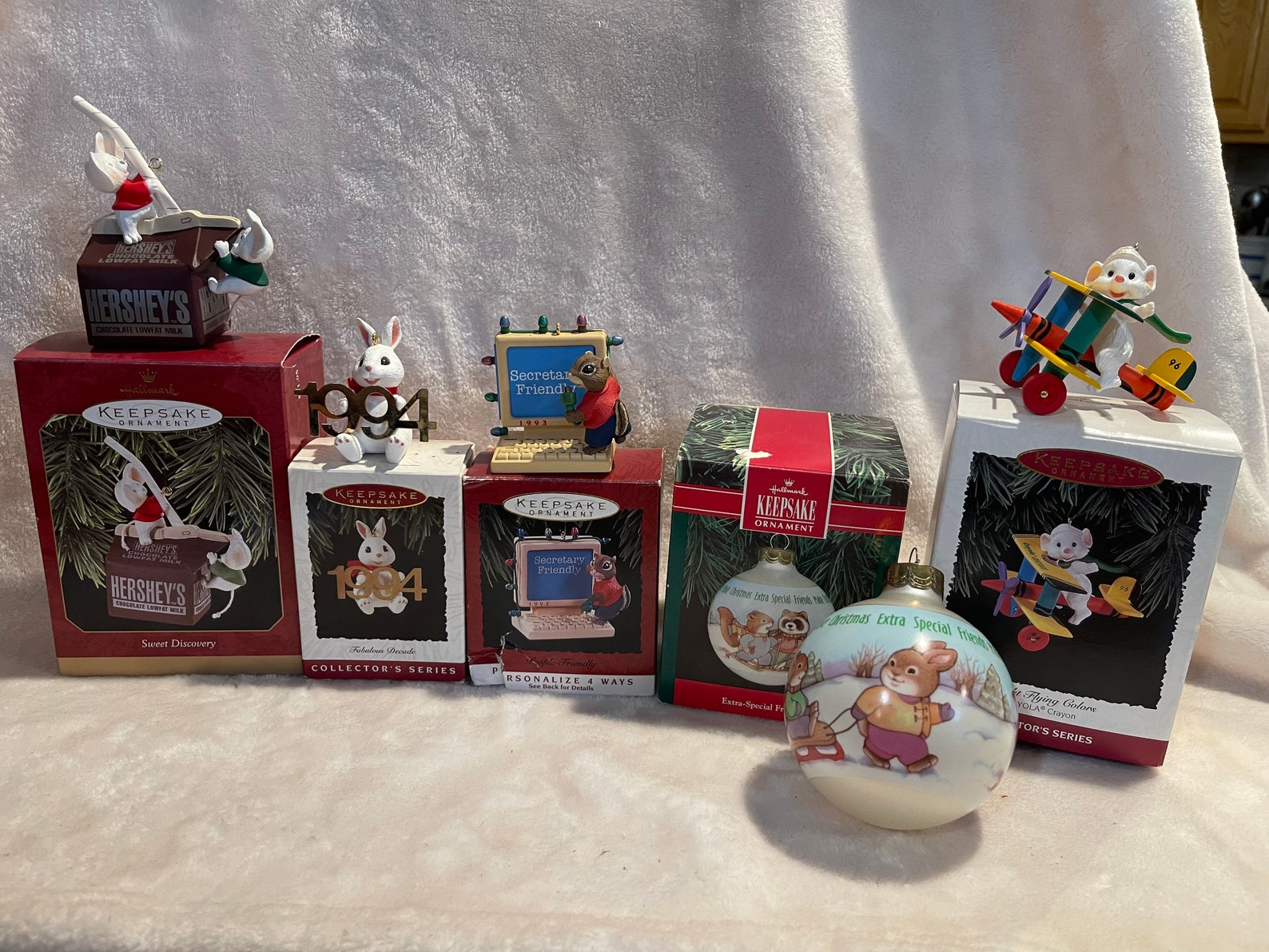 Vintage Hallmark Ornaments-5 - Etsy