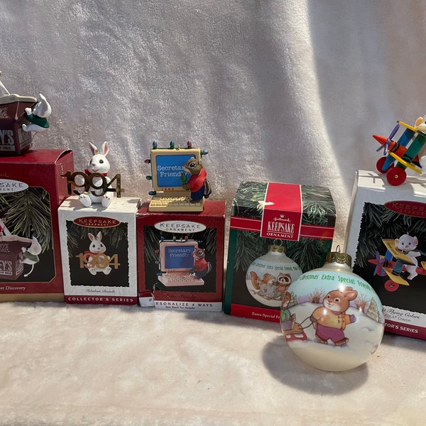 Vintage Hallmark Decorations - Etsy