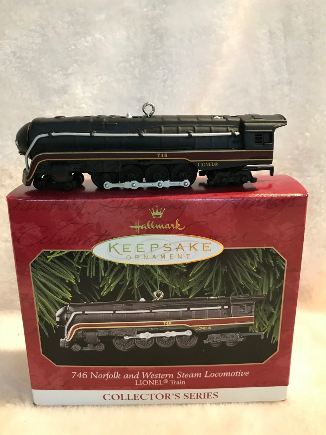 Vintage Hallmark Die-cast 1999-746 Norfolk & Western Steam Locomotive ...