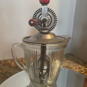 Antique Hand Mixers/pyrex Measuring Cup - Etsy