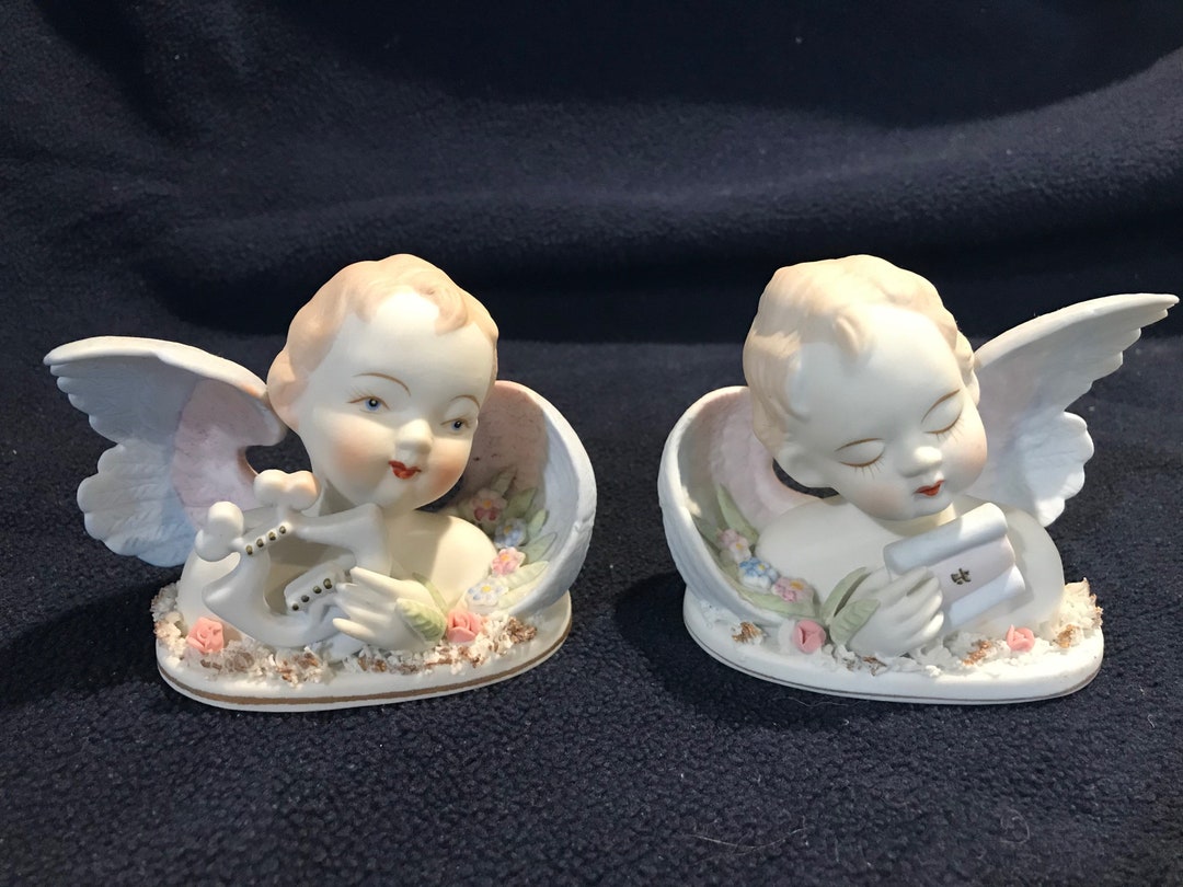 Vintage Lefton Angels - Etsy
