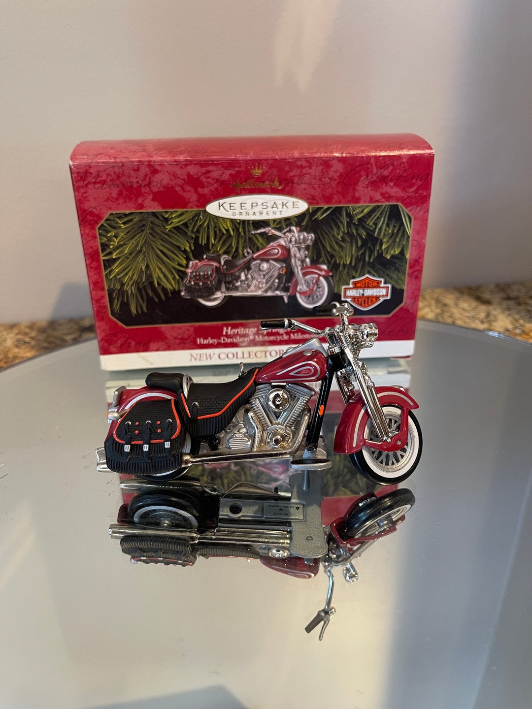 Vintage Hallmark Harley Davidson Ornament - Etsy