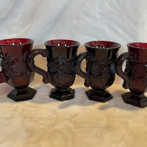 Vintage Avon Cape Cod Mugs - Etsy