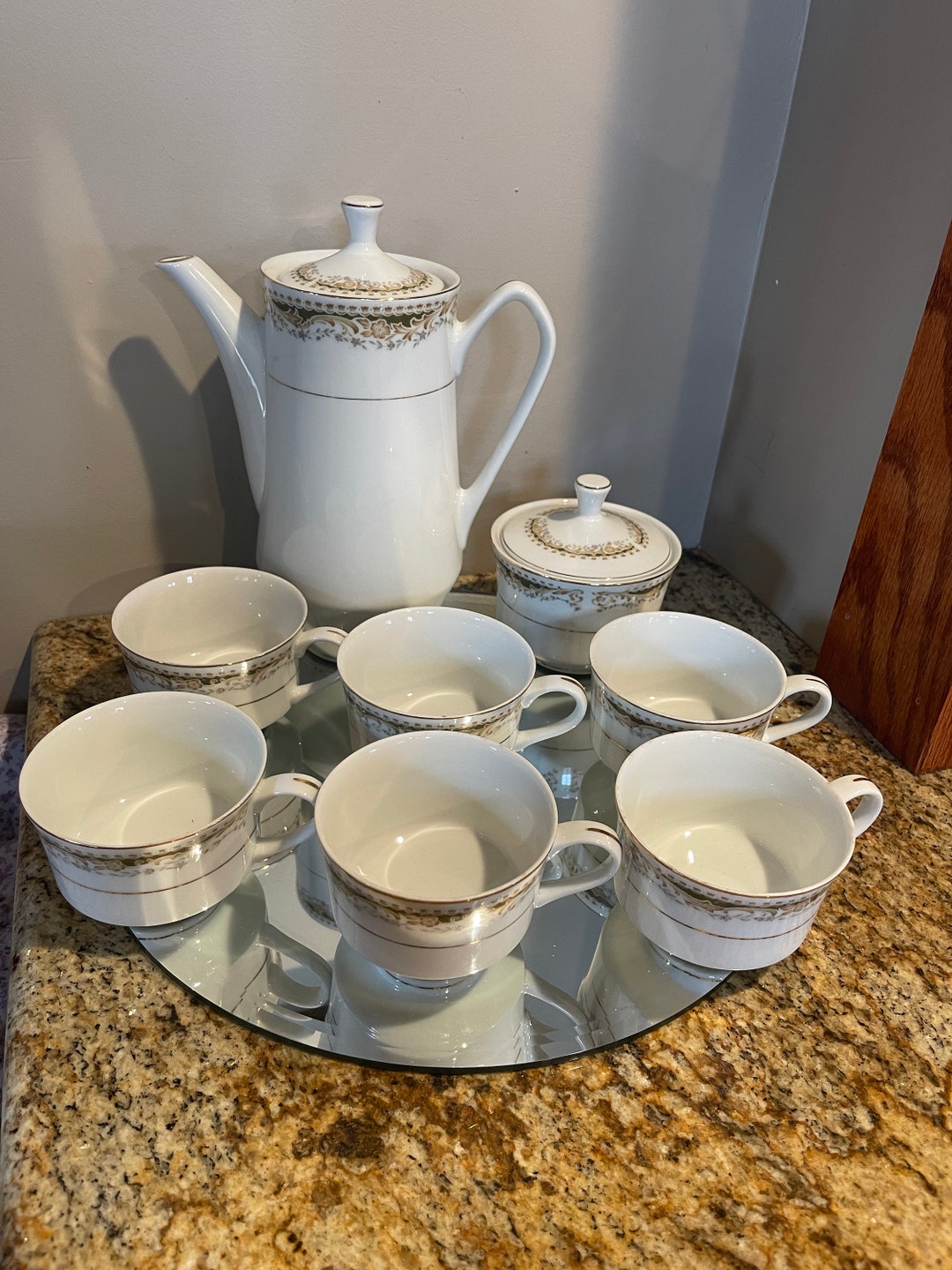 Vintage Queen Anne Coffee/tea Set - Etsy