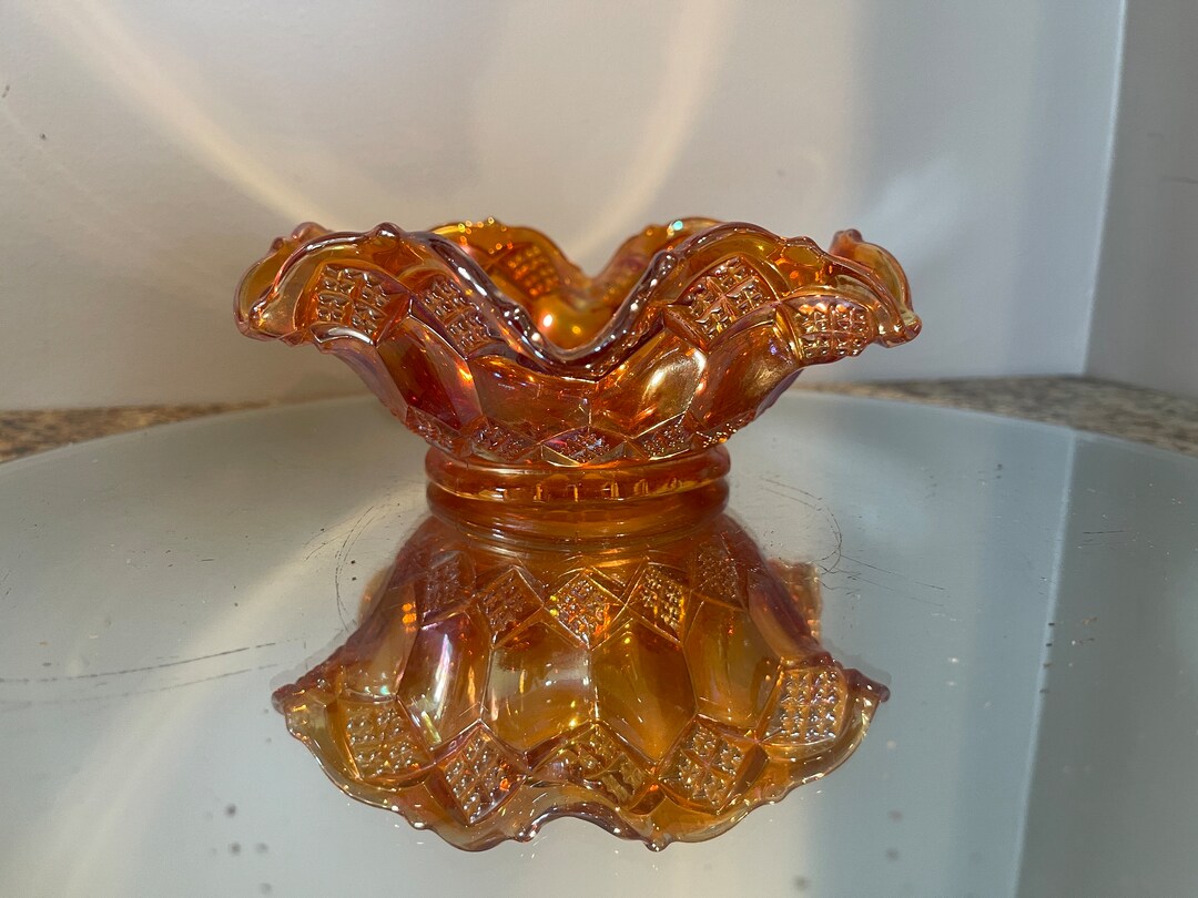 Vintage Imperial Glass Bowl - Etsy