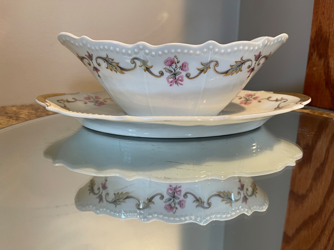 Antique Limoges France Chapus Freres Gravy Boat - Etsy