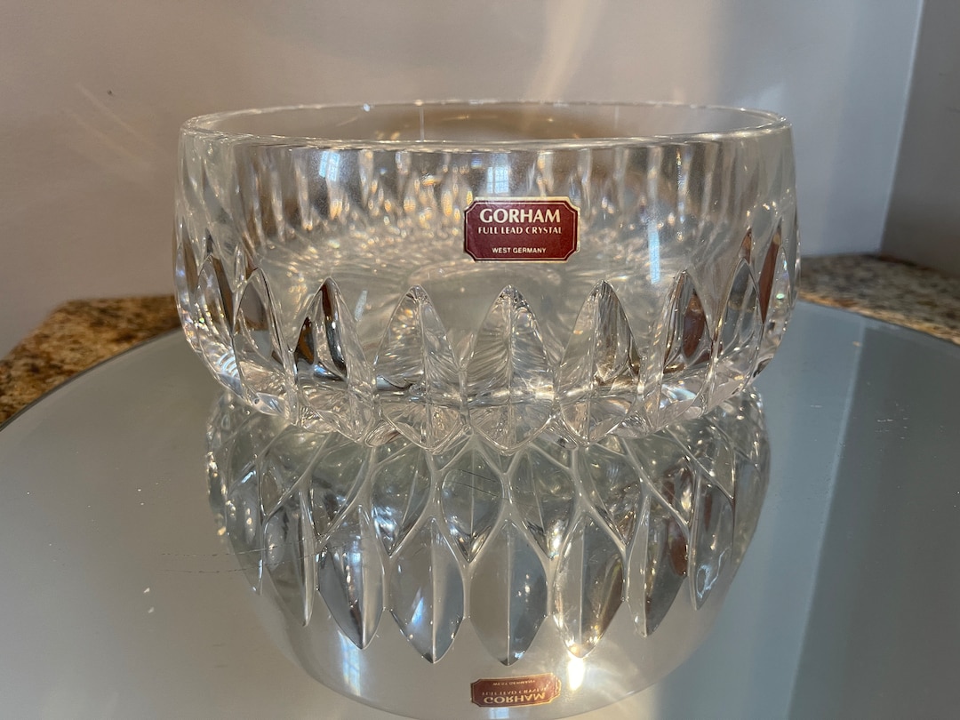 Vintage Gorham Full Lead Crystal-west Germany - Etsy