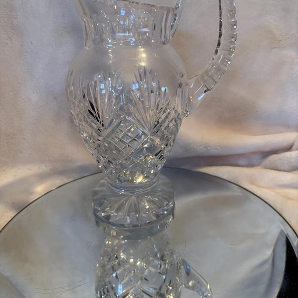 Crystal Pitcher - Etsy