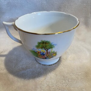 Vintage Melba Bone China Teacup and Saucer - Etsy