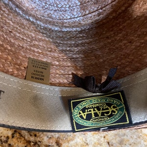 Vintage Scala Handmade Genuine Fedora Hat - Etsy