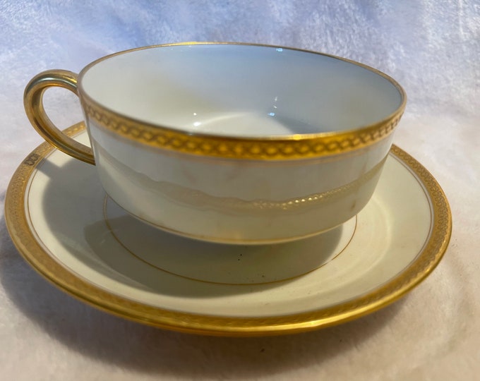 Vintage Haviland &co Limoges Cup and Saucer - Etsy