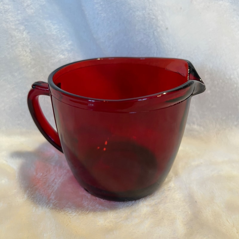 Red Creamer - Etsy