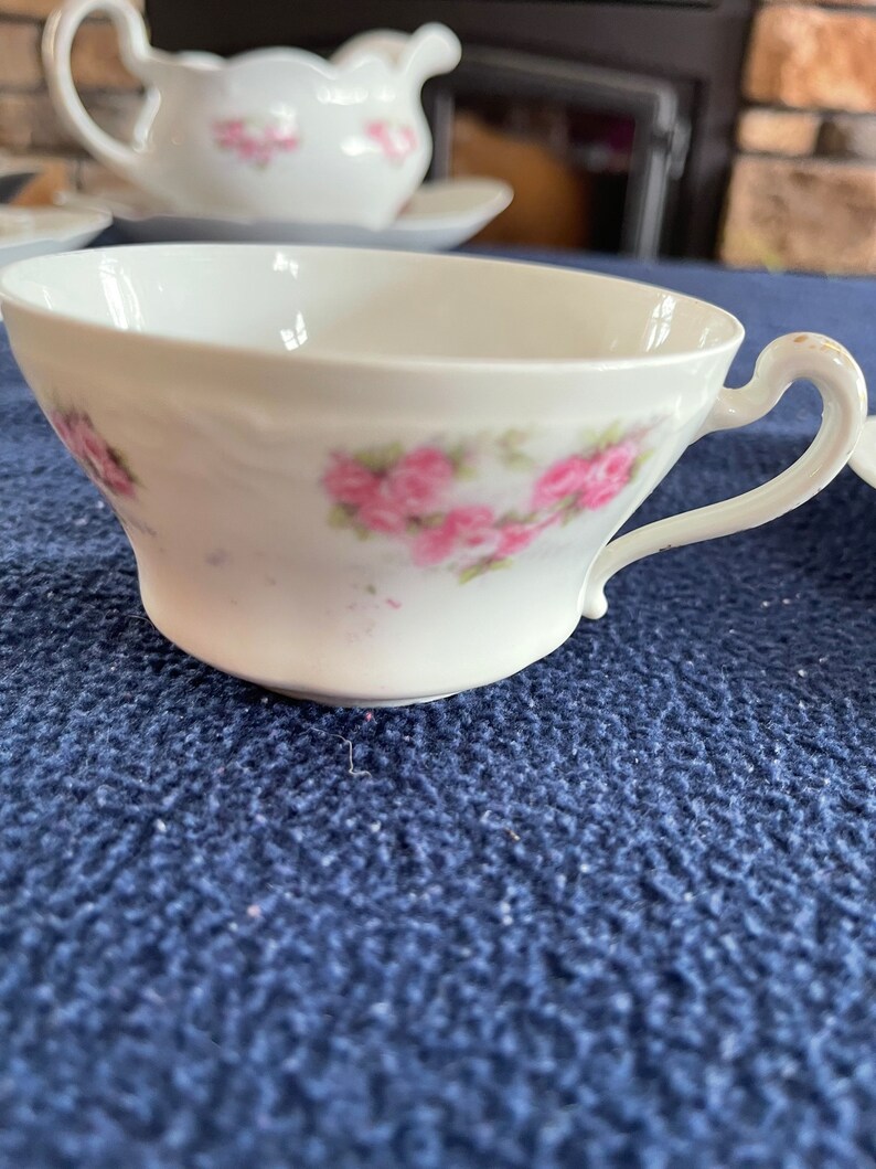 Vintage Elbogen China Cup and Saucer Austria - Etsy