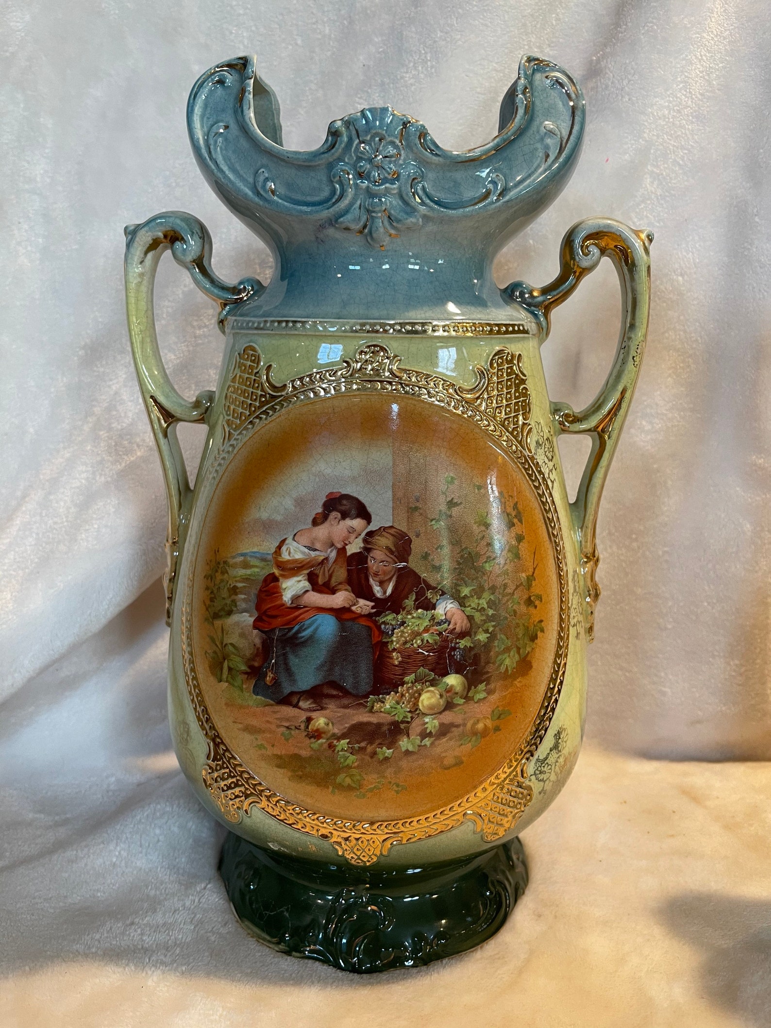 Vintage English Vases-Two Women | Etsy