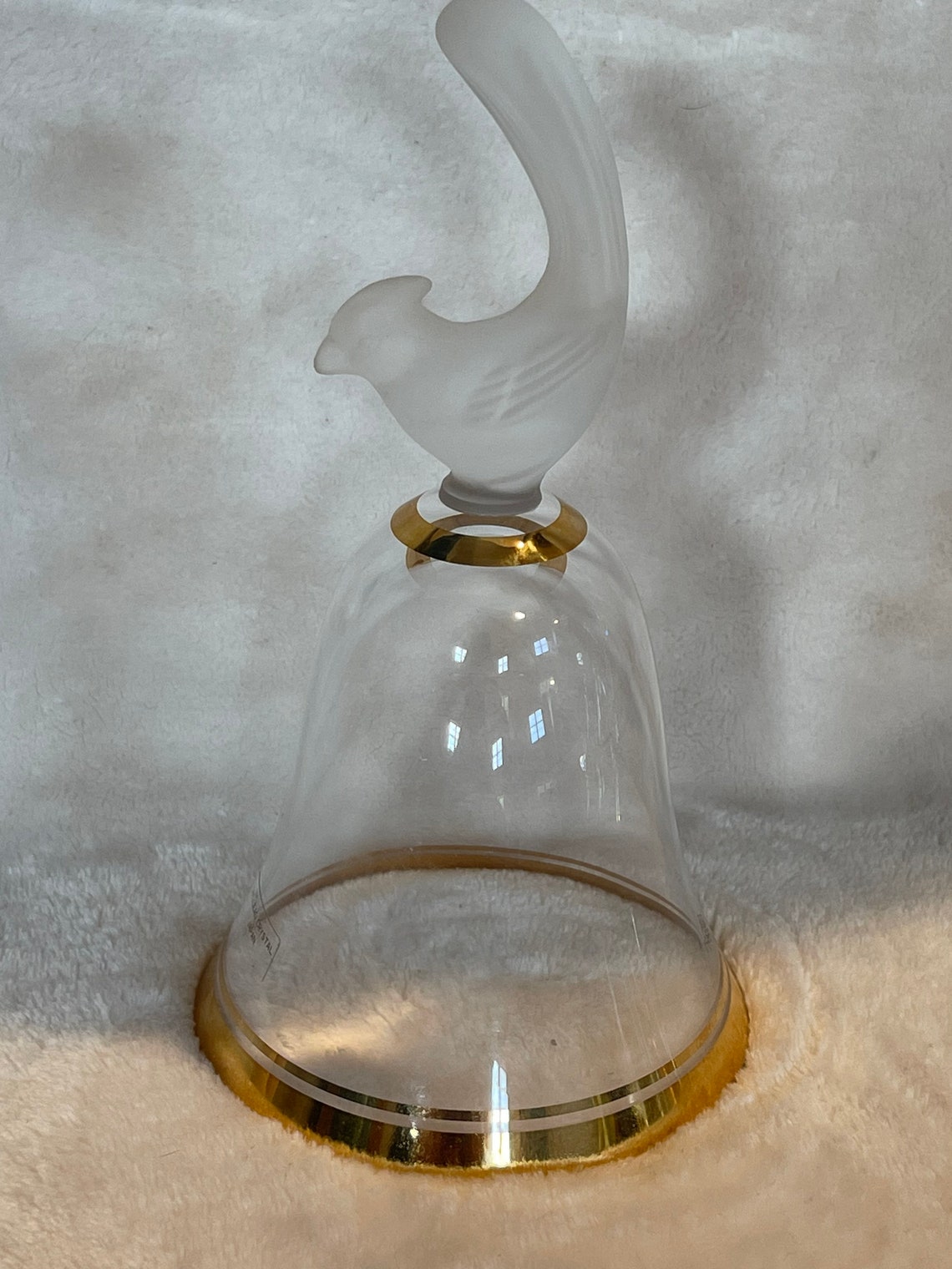 Vintage Sasaki Crystal 24% Lead Crystal Bell - Etsy