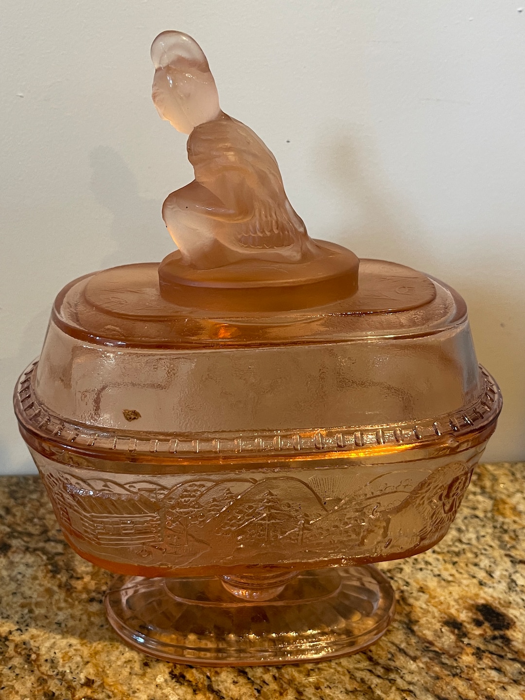 Vintage Westward Ho 1870’s Candy Dish - Etsy