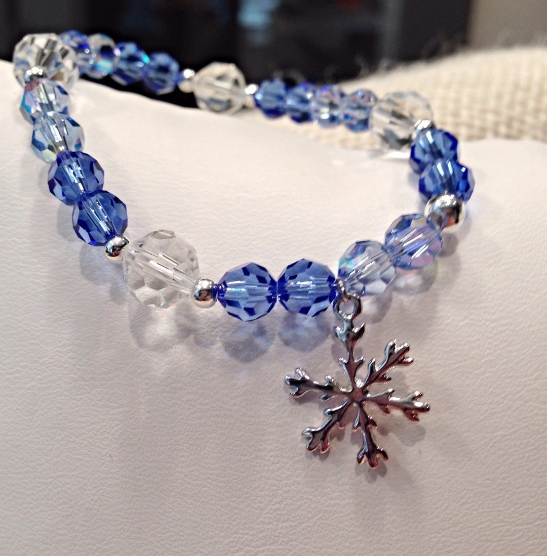 Stretch "frozen" Bracelet for a Little Girl Princess. Perfect Valentine ...