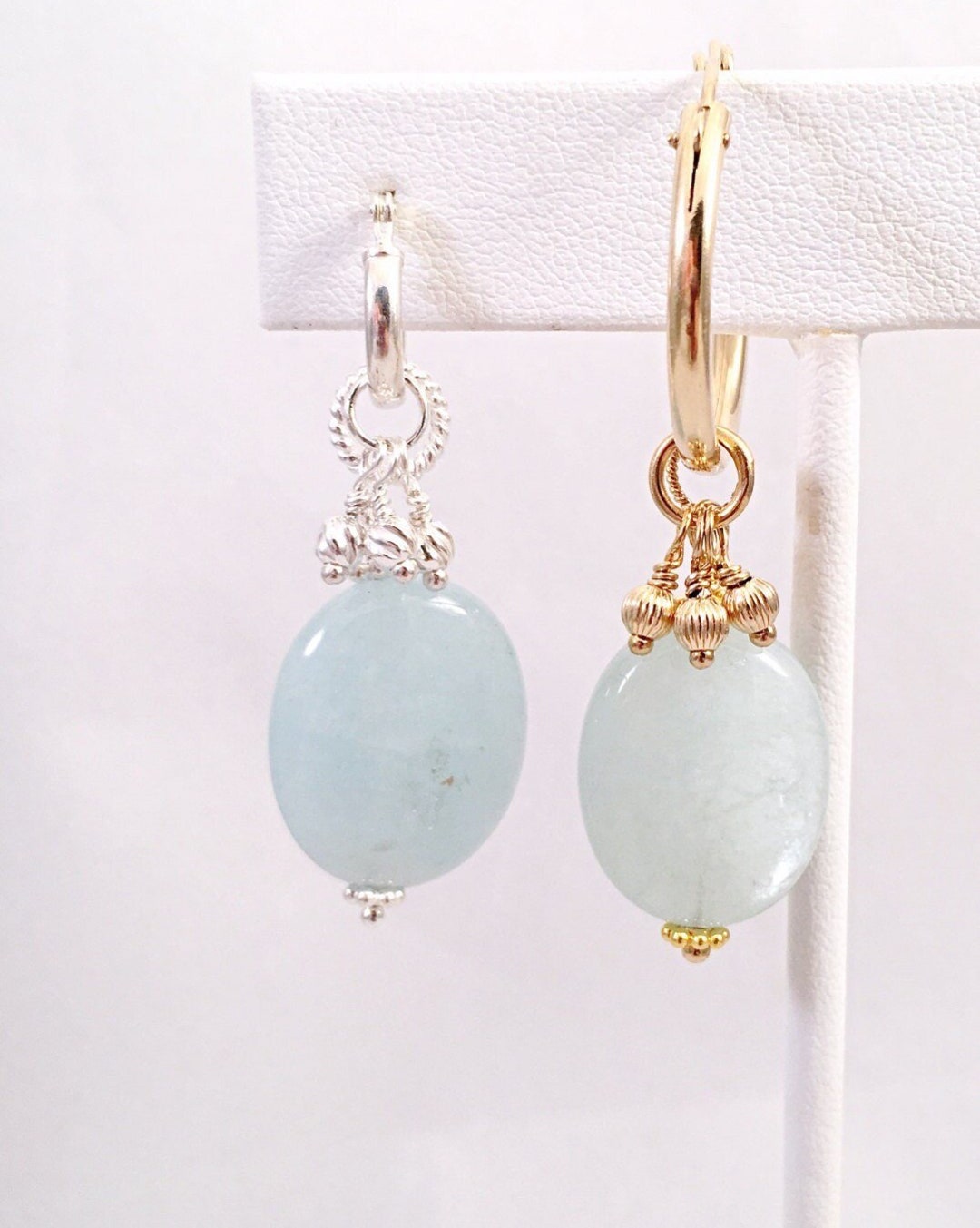 Changeable Fluted Gold Filled or Sterling Cluster Charm, Gold or ...
