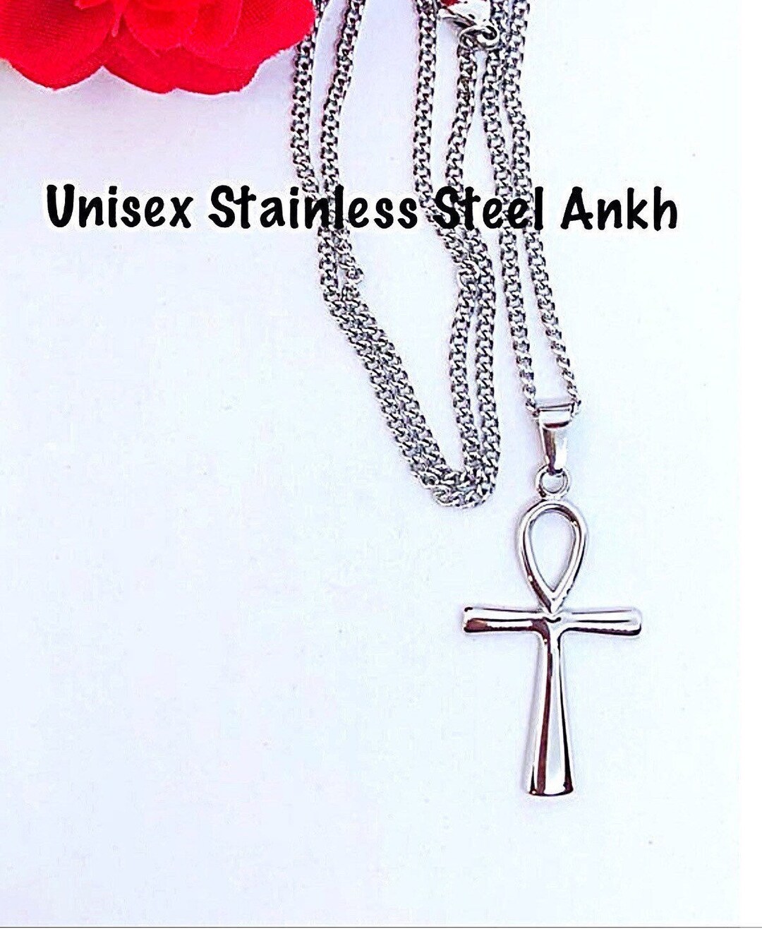 Sale Ankh Stainless Steel Celtic Necklace, Ankh Necklace, Sale ...