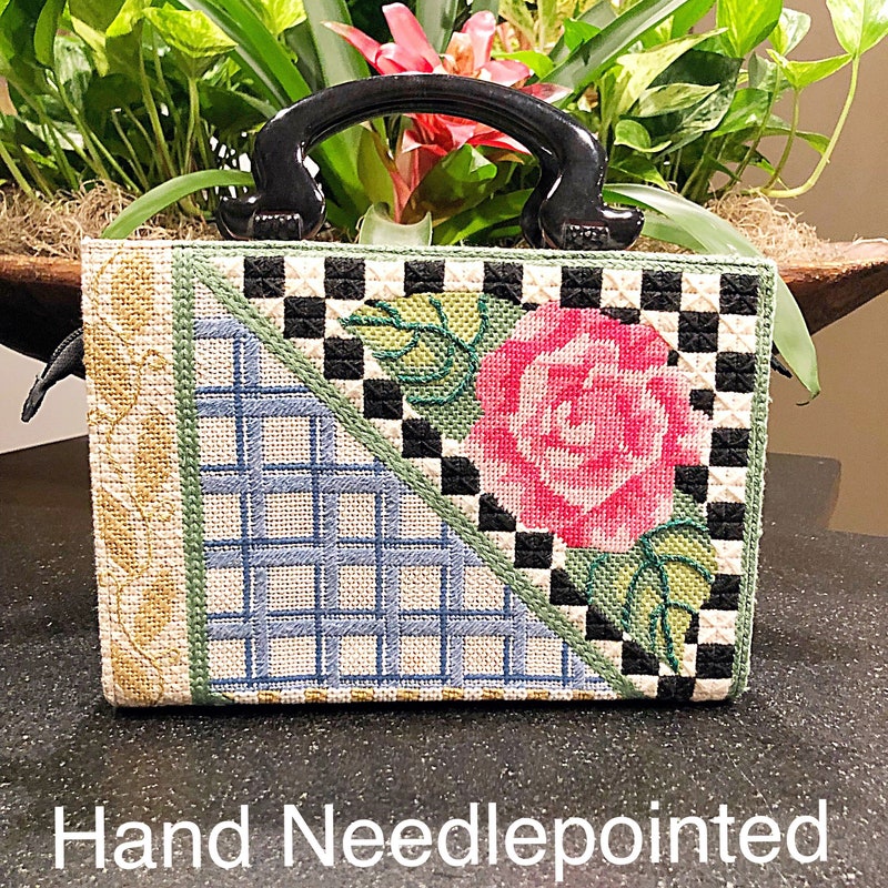 Geometric Needlepoint - Etsy