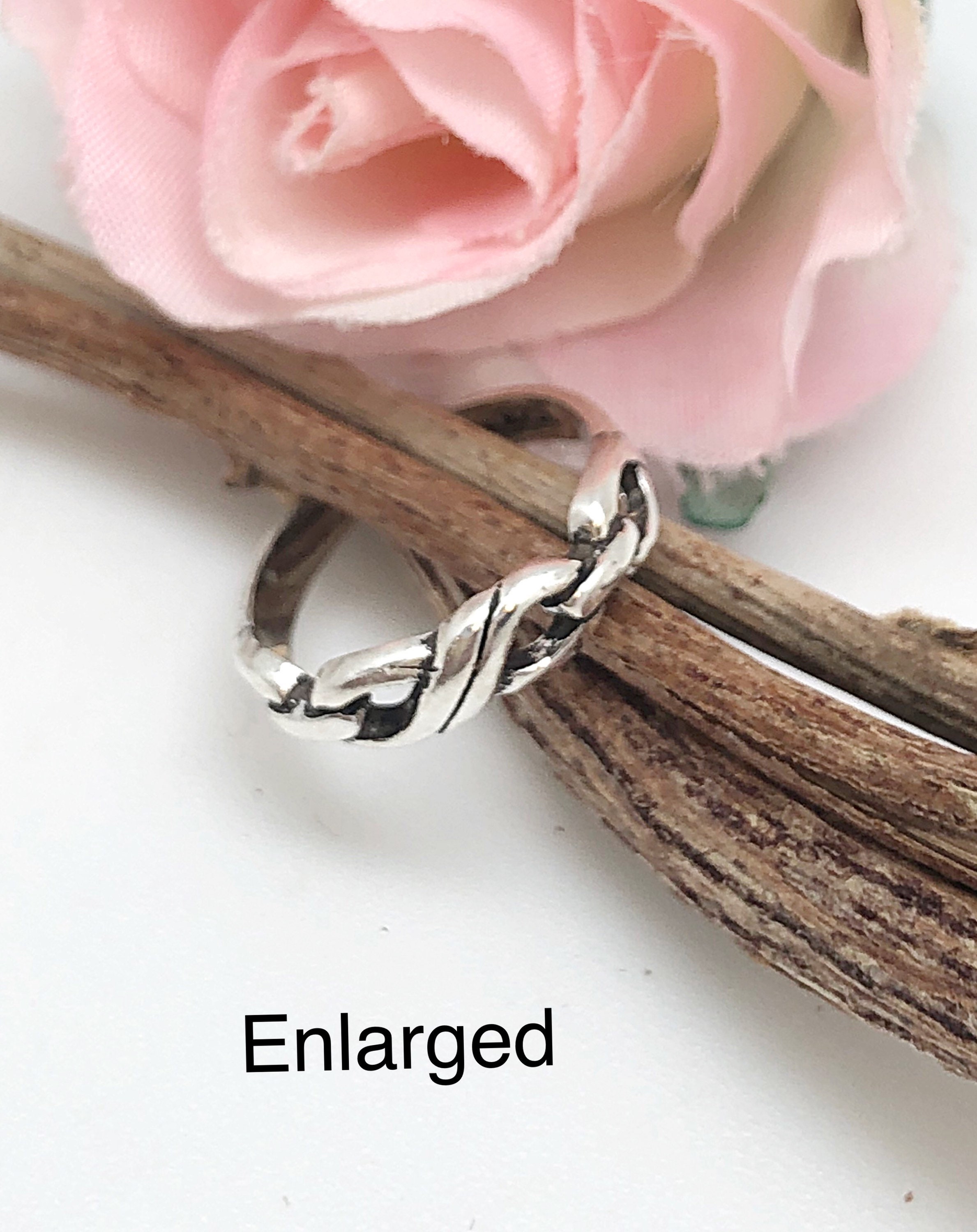 Infinity Toe Ring Sterling Adjustable Sterling Chain Toe - Etsy Canada