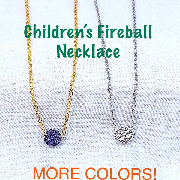 Fireball Necklace - Etsy