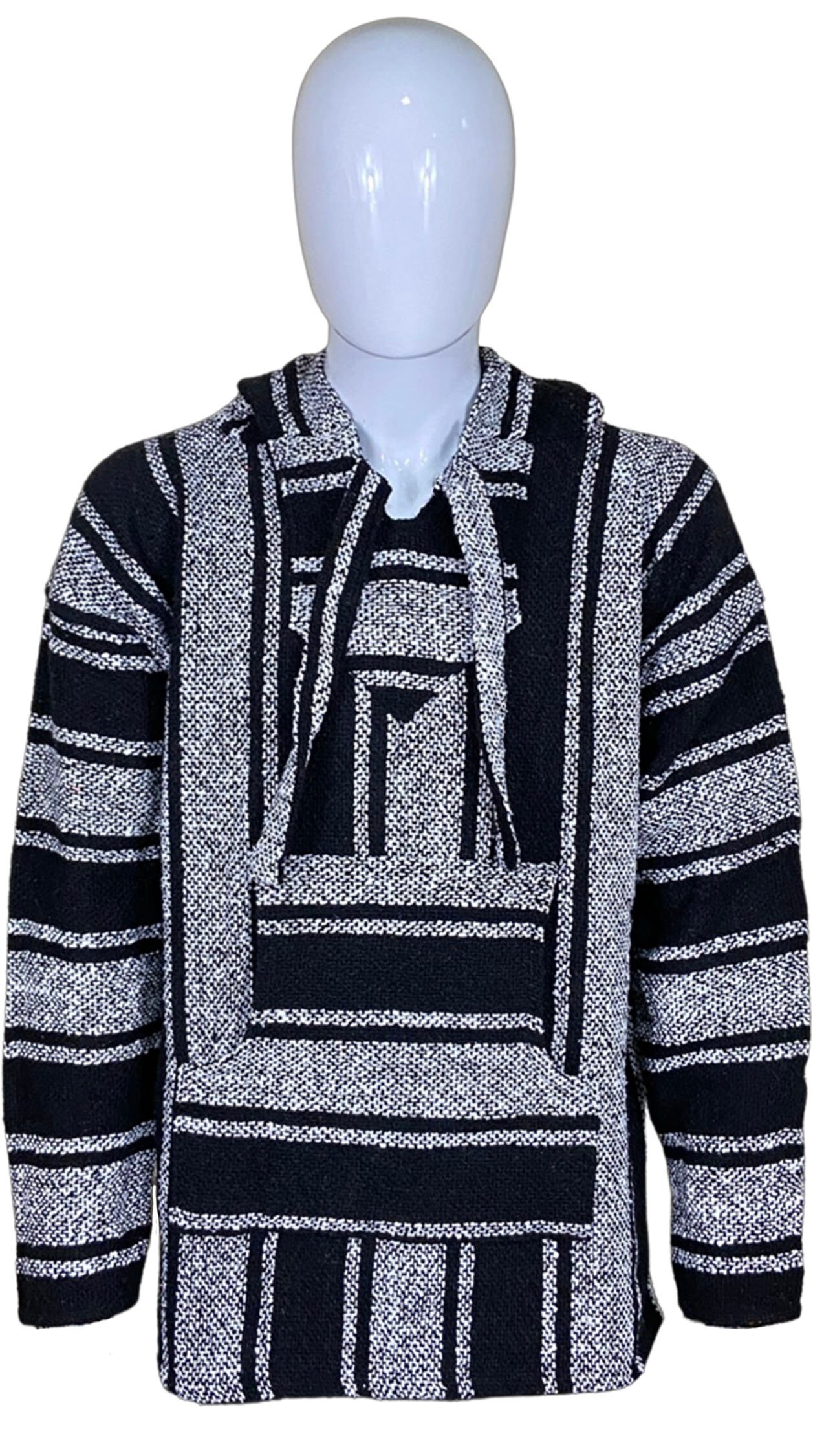 Mexican Baja Hoodie Multicolor Surfer Skater Drug Rug Jacket - Etsy