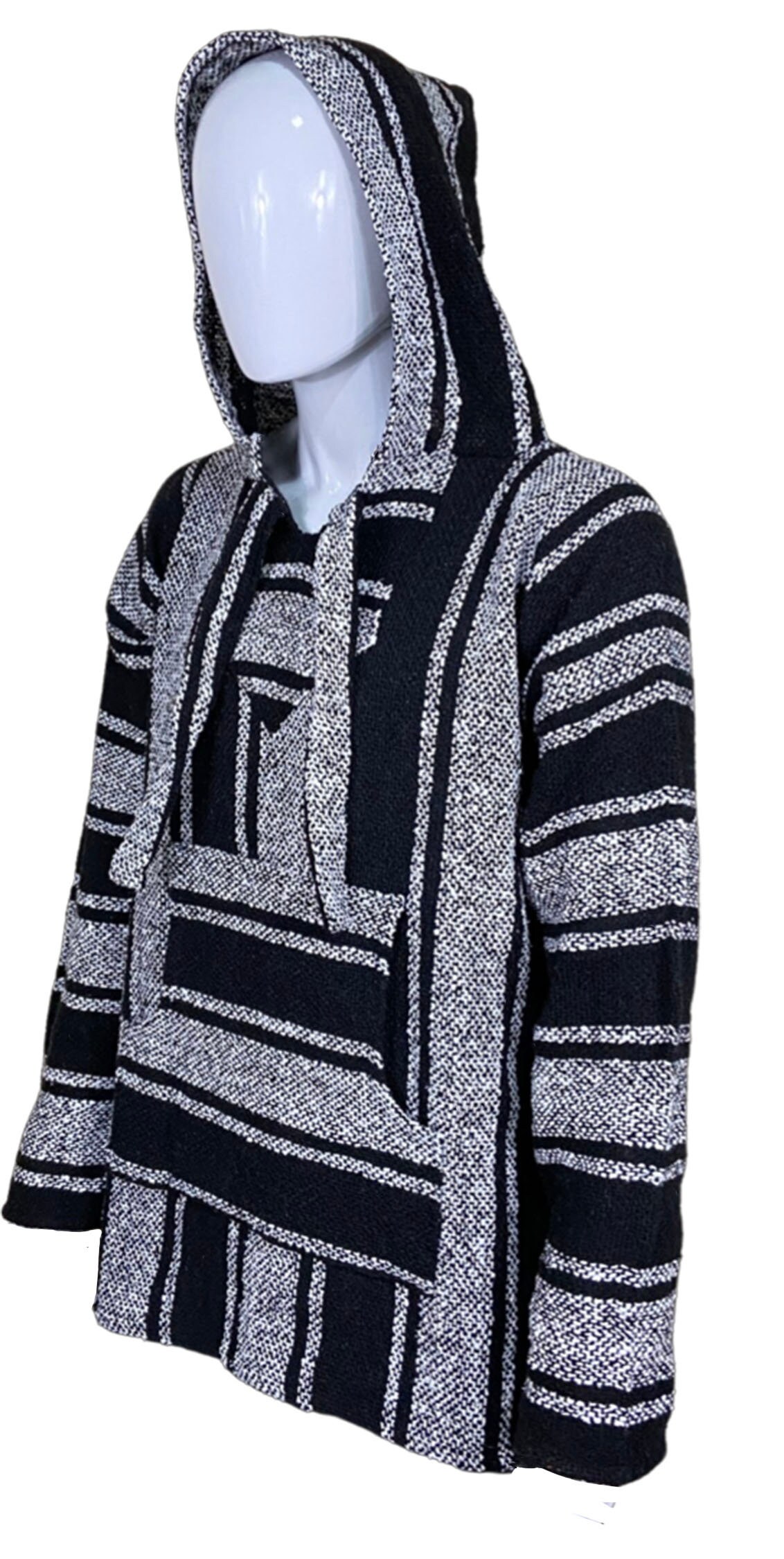 Mexican Baja Hoodie Multicolor Surfer Skater Drug Rug Jacket - Etsy