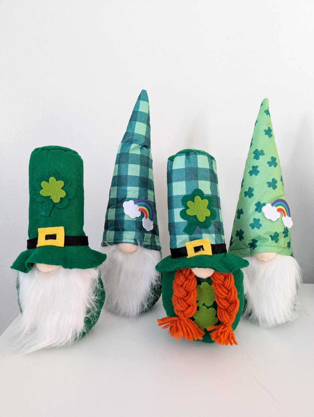 St Patrick's Day Gnome Leprechaun Gift | Gnome Couple | St Paddy's Day ...