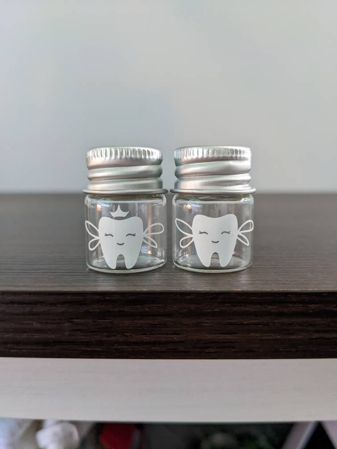 Tooth Fairy Jars / Miniature / Mini / First Tooth Keepsake / - Etsy