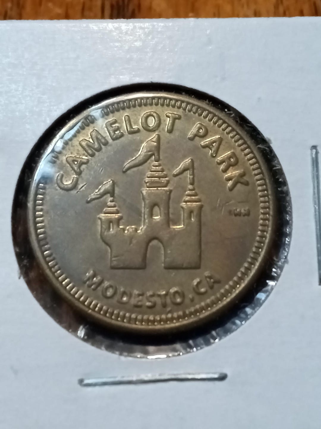 Camelot Park Modesto, CA. Pepsi Game Token Quarter Size - Etsy