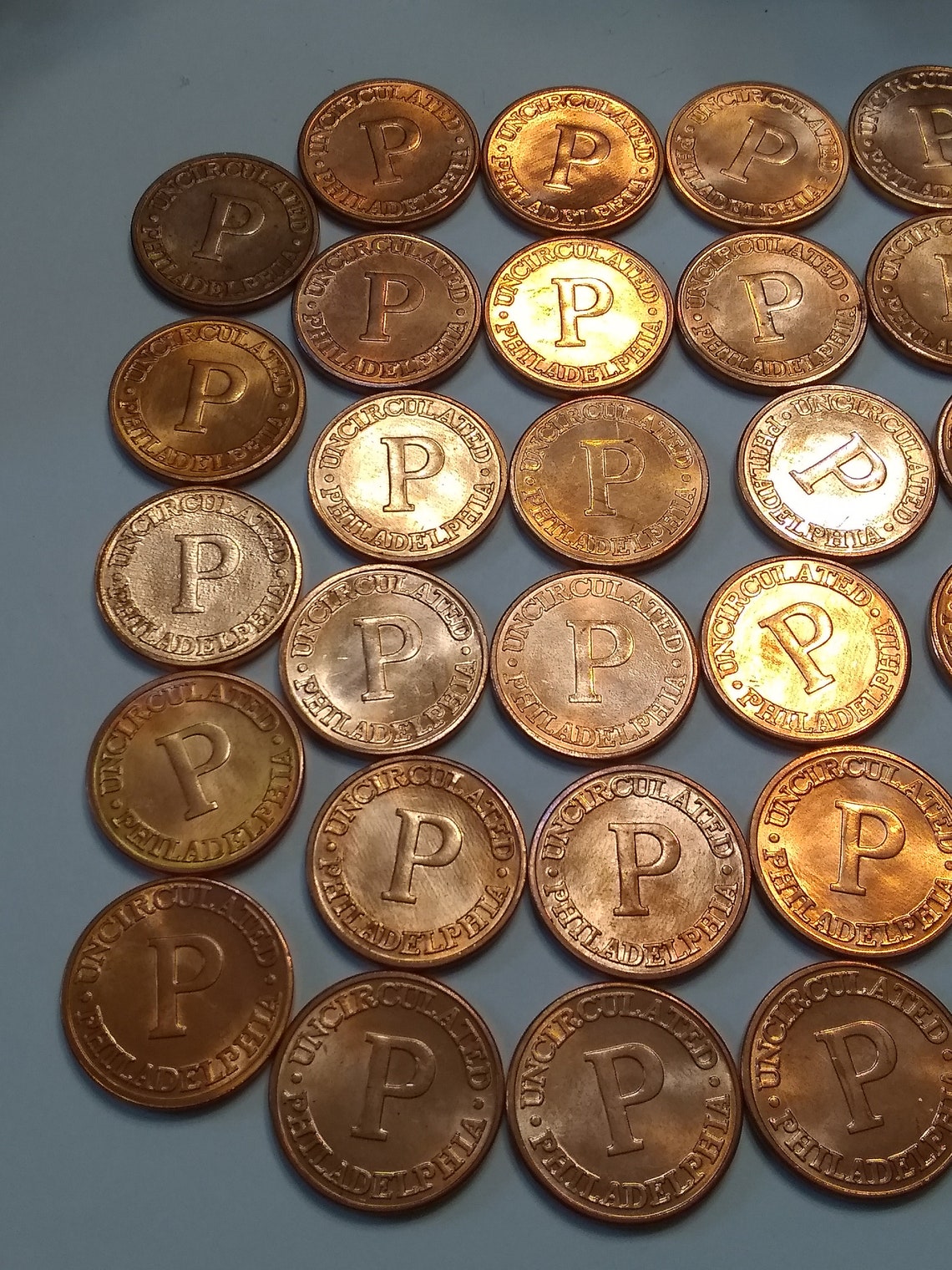 47 Philadelphia Mint Set United States Mint Treasury Tokens - Etsy