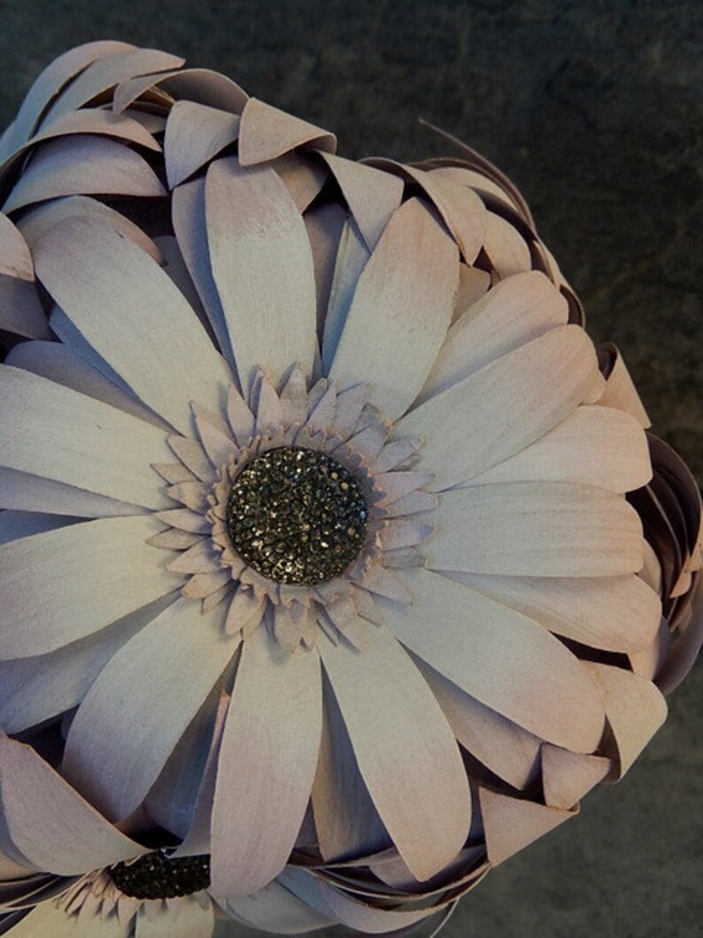 Paper Gerbera Daisy Wedding Bouquet Gerbera Daisy Paper - Etsy