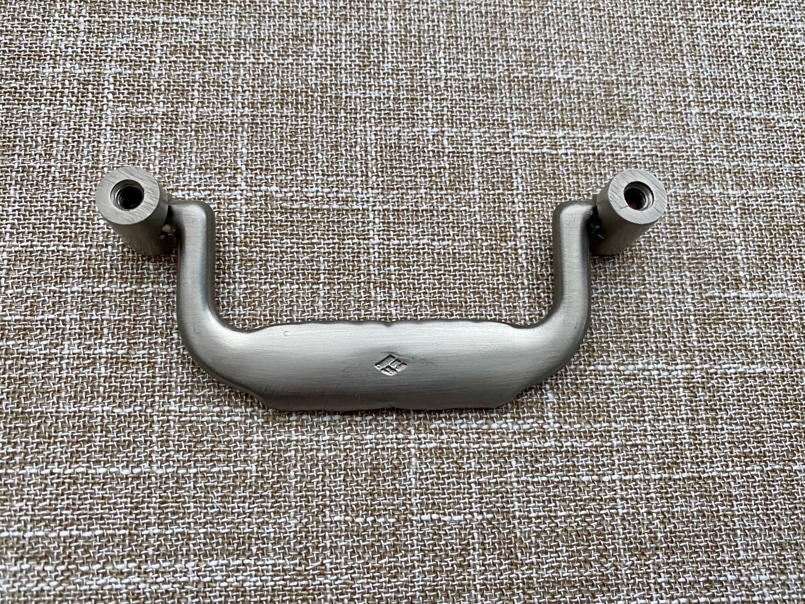 Bail Drop Handle Drawer Pull 3" Center to Center Brushed Nickel Antique ...