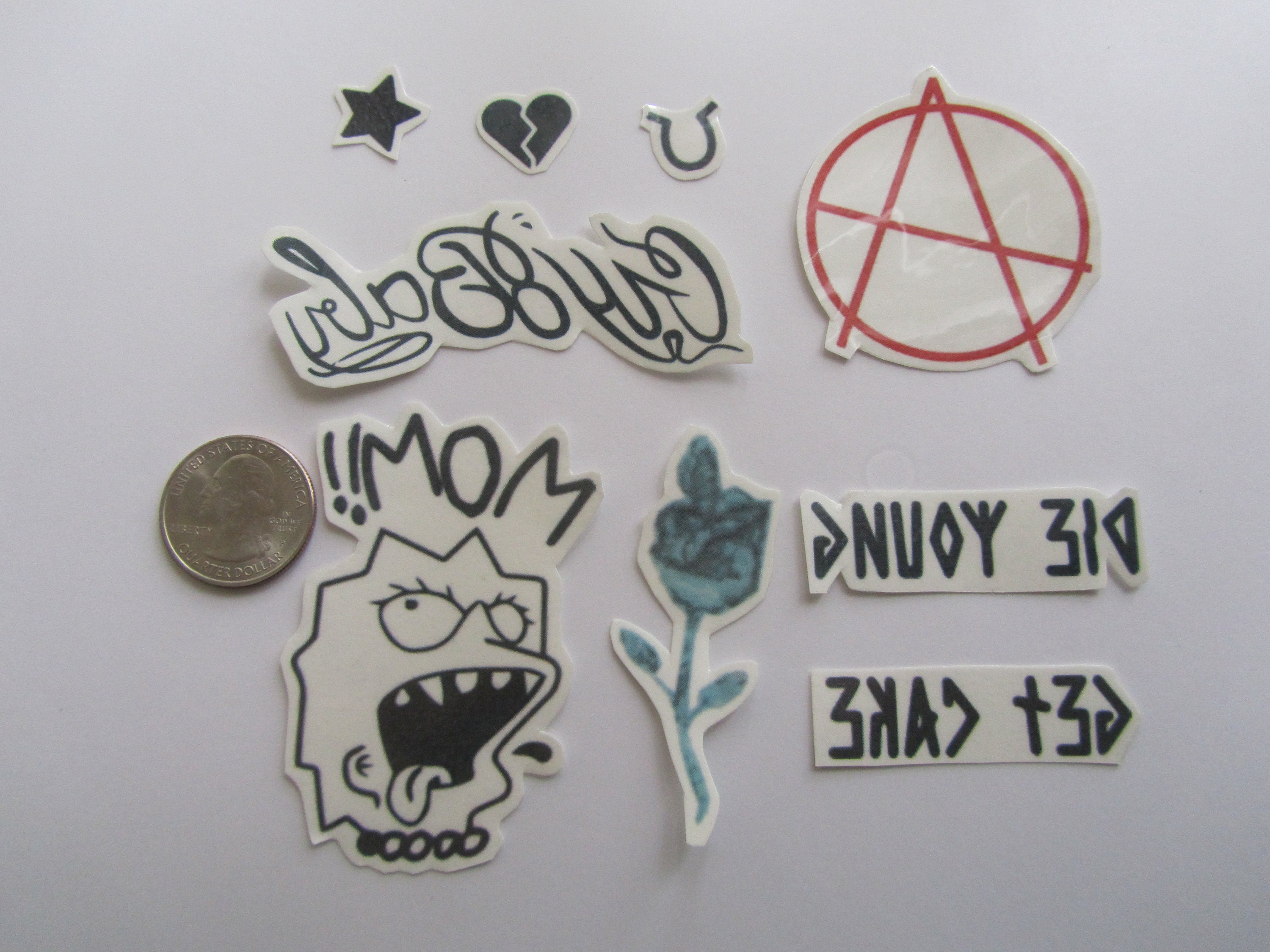 TEMPORARY TATTOO - Tekashi69 Temporary Tattoos Set - 6ix9inetattoos ...