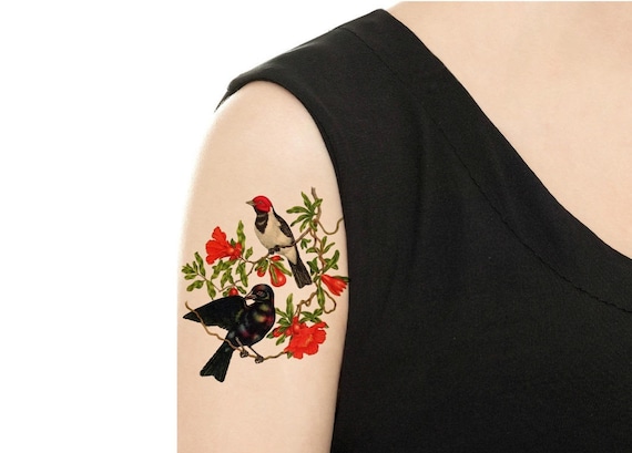 Vintage Bird Tattoo Designs Carpe Diem Tattoo Art Print | Vintage Bird