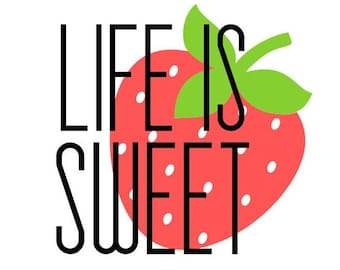 Life is Sweet Svg | Etsy