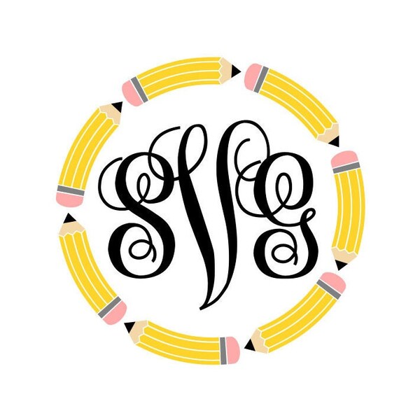 Teacher Monogram - Etsy