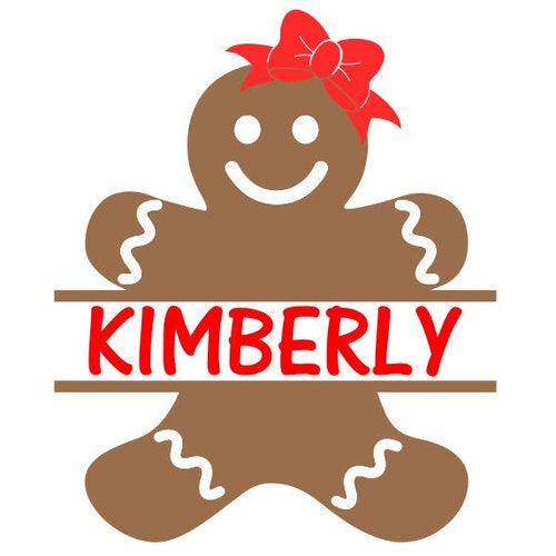 Embellishments gingerbread pink christmas ginger man christmas cookies ...