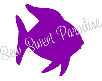 Rainbow Fish Svg | Etsy New Zealand