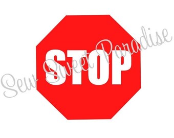 Stopbord svg - Etsy Nederland