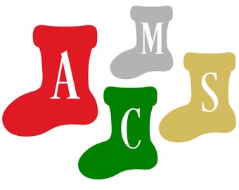 Christmas Stocking Svg | Etsy