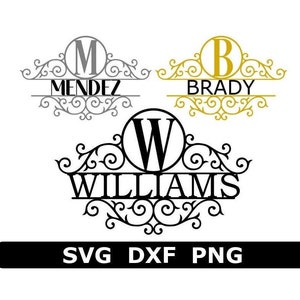 Monogram Svg - Etsy