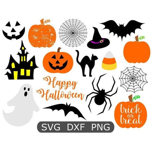 Halloween Svg Bundle - Etsy