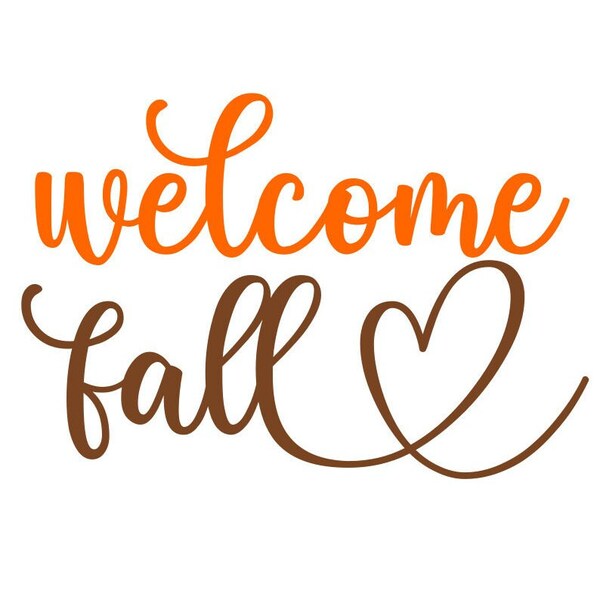 Fall Welcome Sign - Etsy