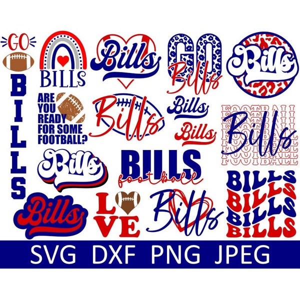 Buffalo Bills Svg - Etsy