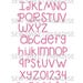 Chain Stitch BX Machine Embroidery Font: Dense Satin Stitch BX Font 2.0 ...