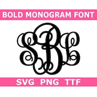 Monogram Svg - Etsy