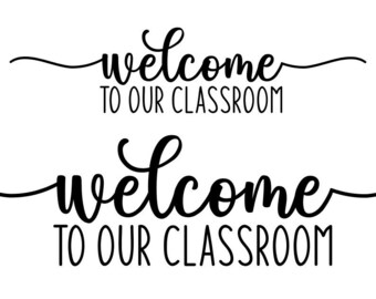 Welcome School Sign - Etsy
